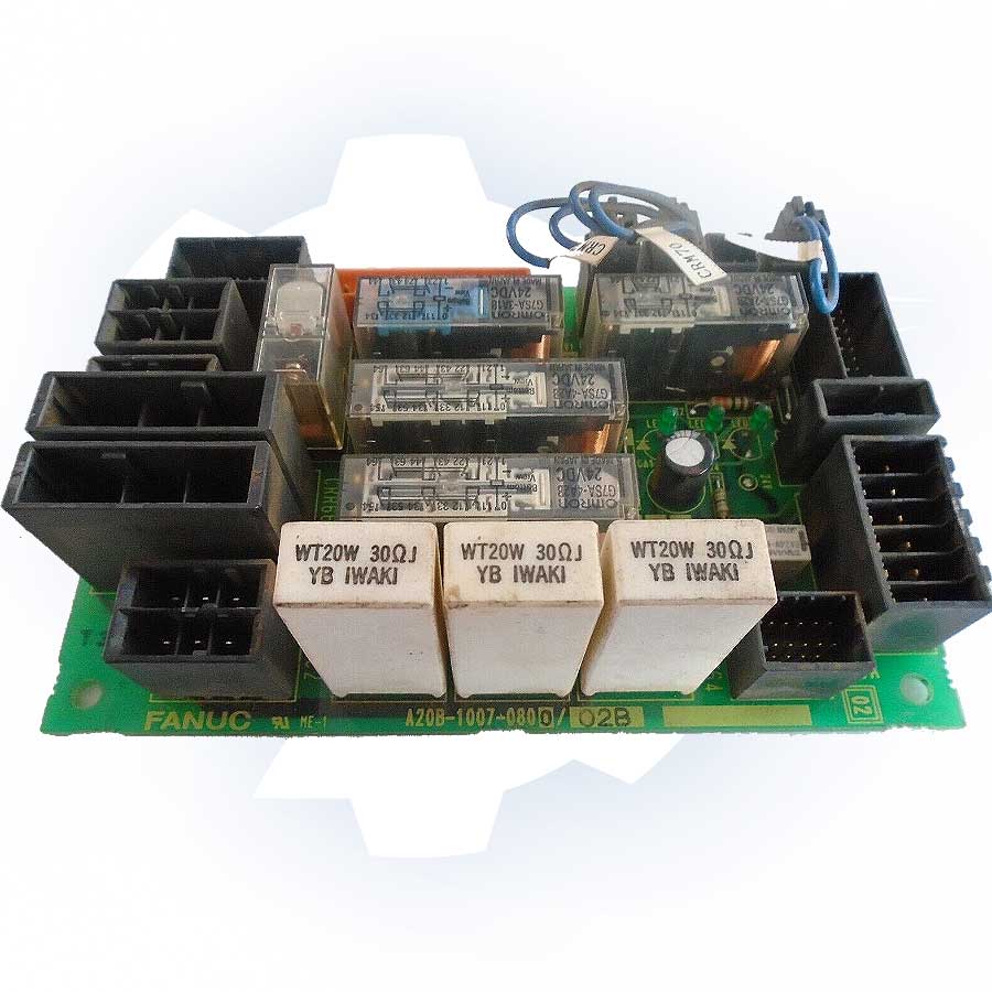 Fanuc A05B-2452-C521 Emergency Stop Unit W/ A20B-1007-0800/02B Top ...